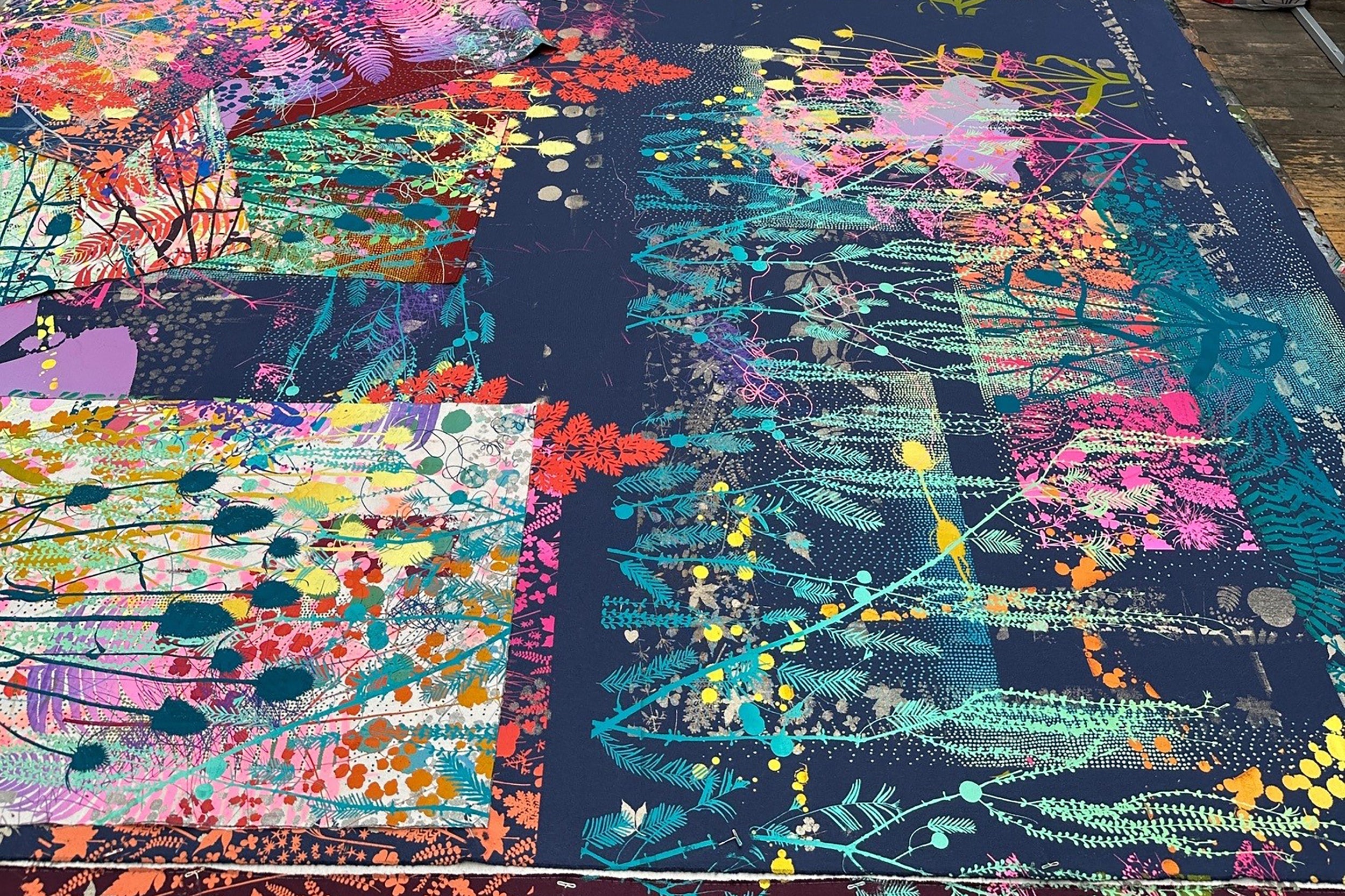 Mini Backing Cloth Artwork – Clarissa Hulse